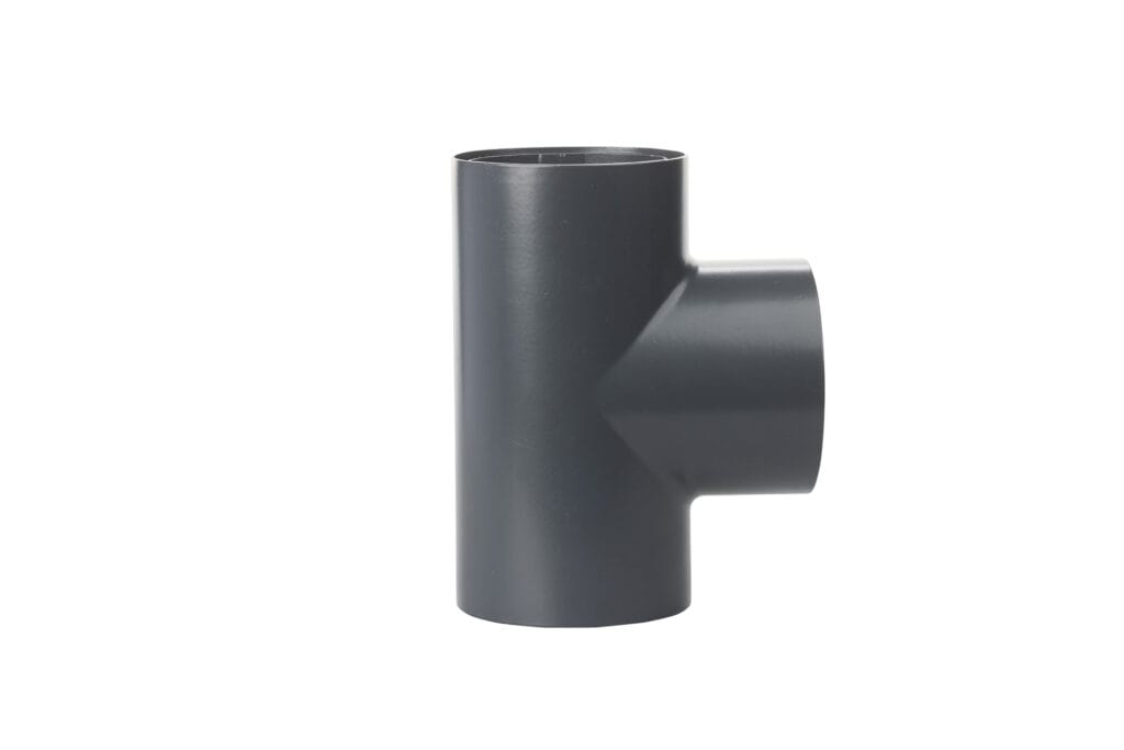 100mm Downpipe Spreader Aluminium Powdercoated | Rainwater Accessories